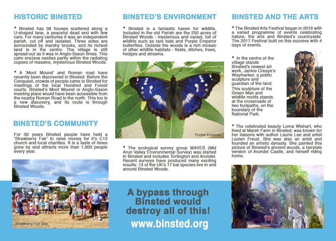 A27 Arundel Bypass | Binsted Village in West Sussex